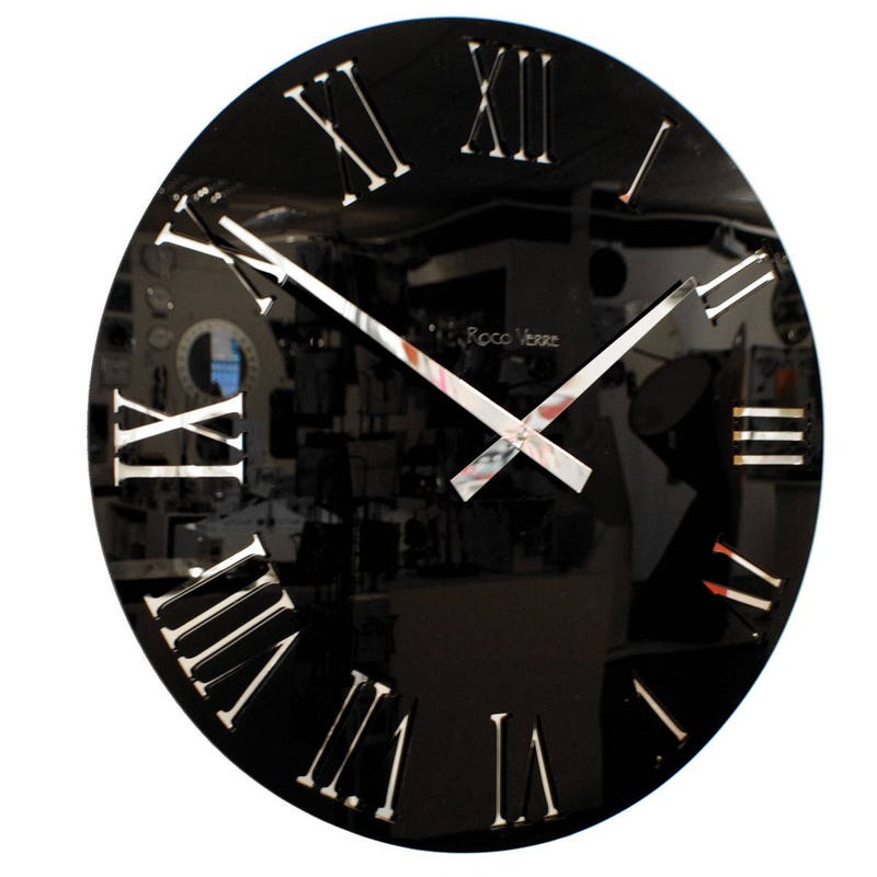 Big Black Clock - Etsy