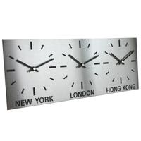 Bsign - World Clock Sign - Time Zone Clock Signs - Wood Sign for Wall ...