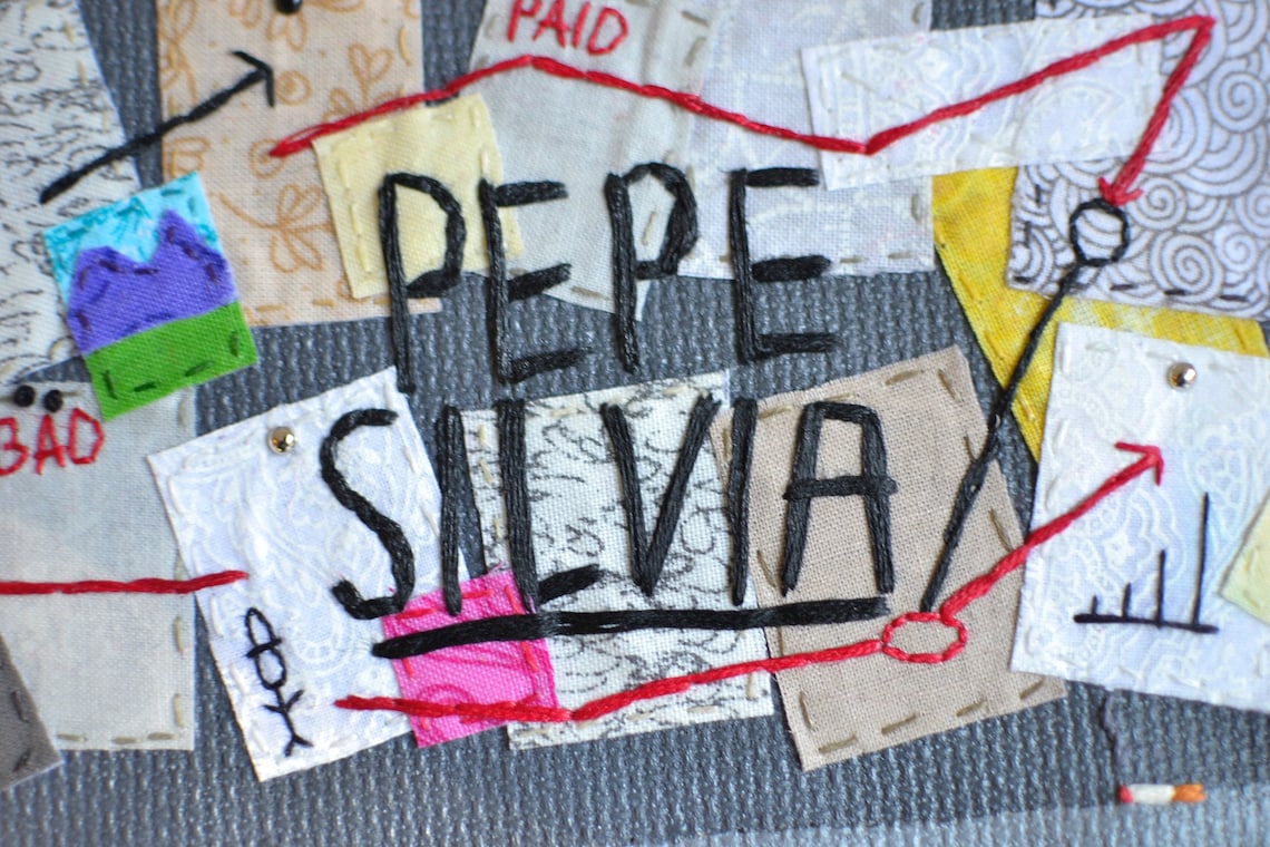 Pepe Silvia - It's Always Sunny in Philadelphia - Embroidery - Etsy