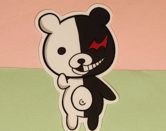 Monokuma Sticker - Etsy