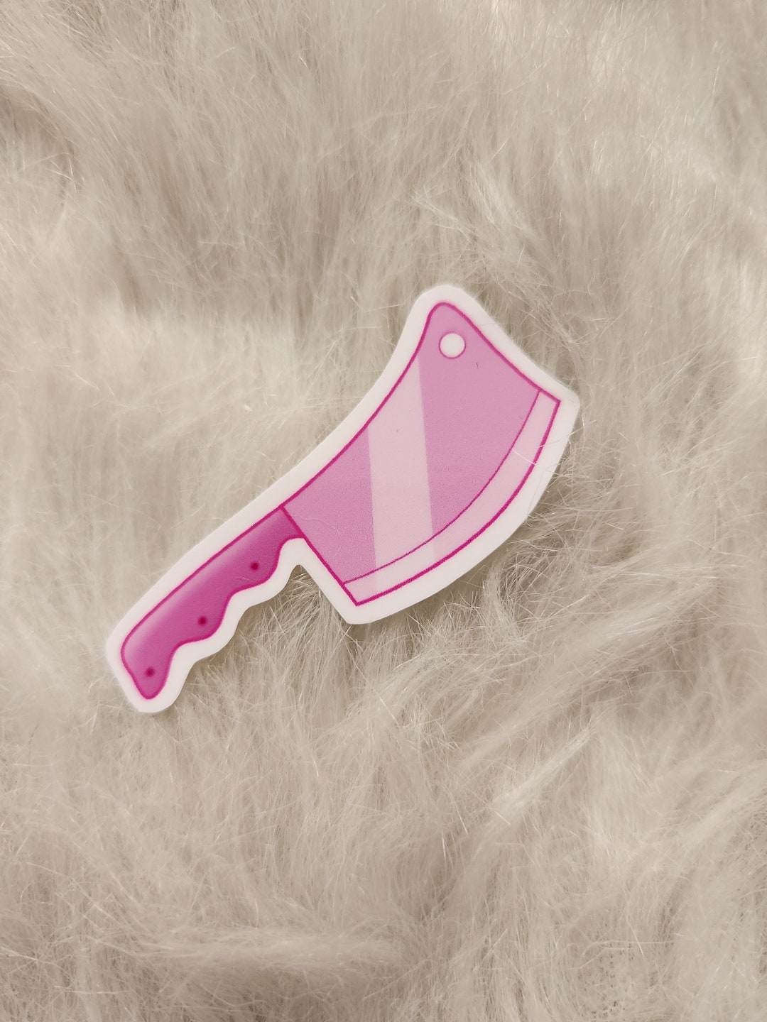 Pink Butcher Knife Menhera Sticker Kawaii Yami-kawaii Itami-kawaii Ita ...