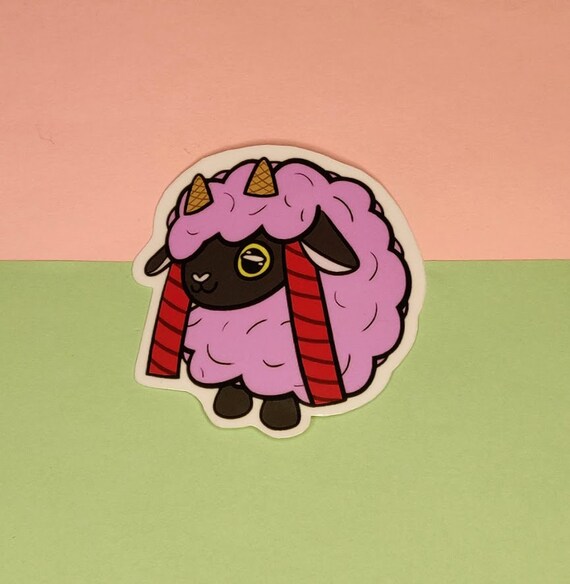 Kawaii Sweet Candy Wooloo Sticker Holographic and Magnet | Etsy