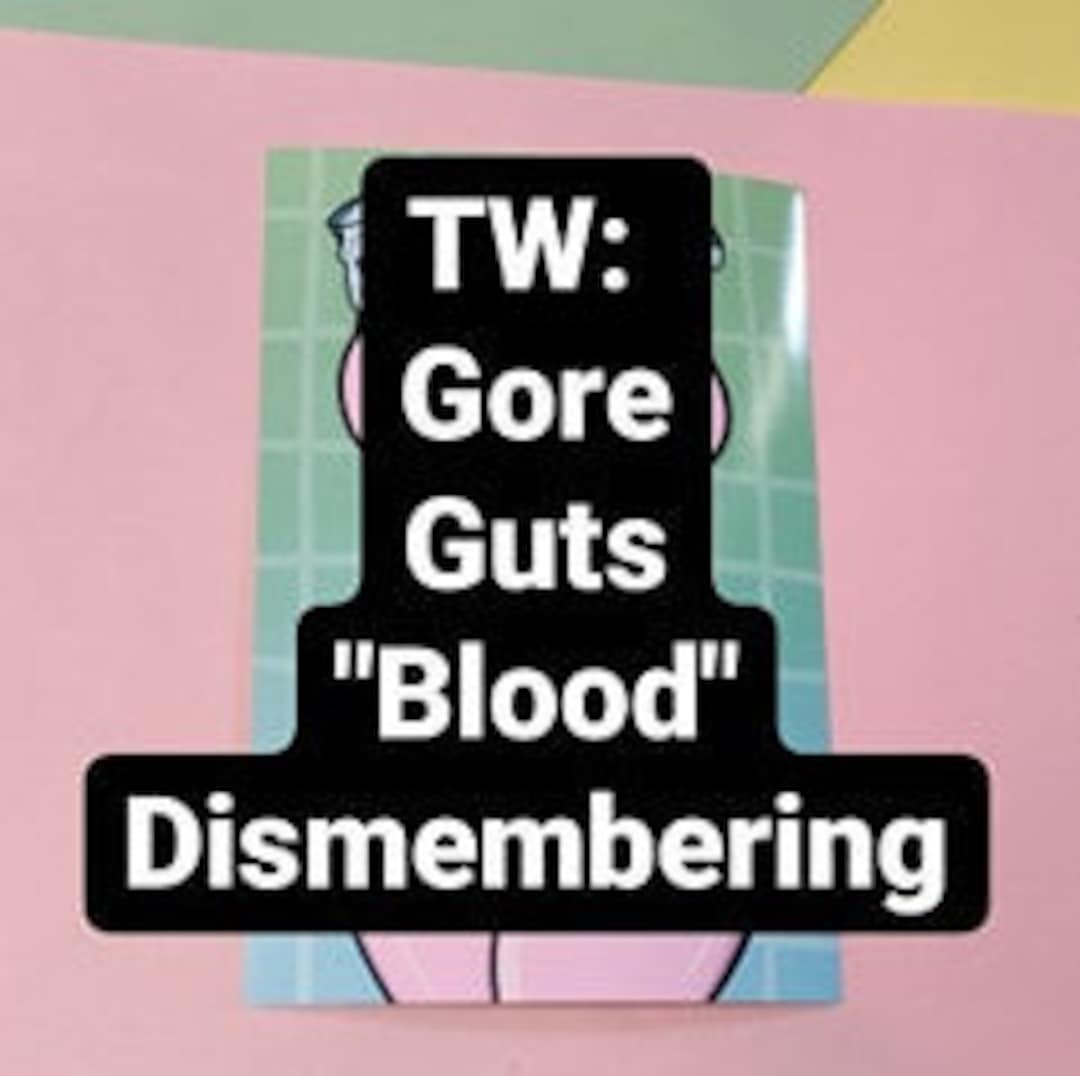 Pastel Gore Guts 4 by 6 Print - Etsy