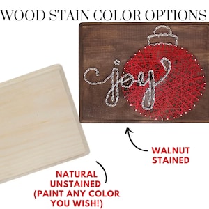 Joy Ornament String Art Kit | Ornament Craft | Holiday Decor ...