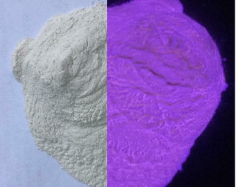 Aqua Glow in the Dark Neon Pigment Powder | Etsy
