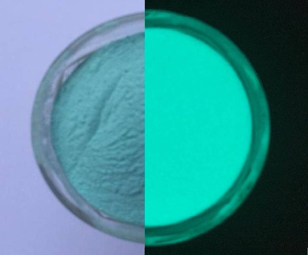SKY Aqua -aqua Glow in the Dark Neon Pigment Powder - Etsy