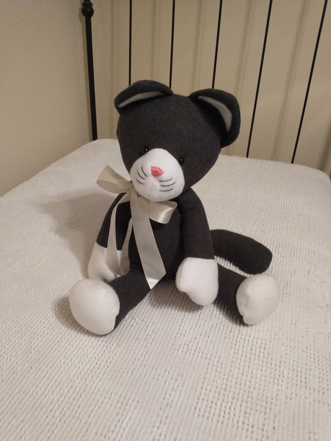 Plush Cat Stuffed Animal, Cat, Kitty Cat, Stuffed Cat, Stuffed Animal ...