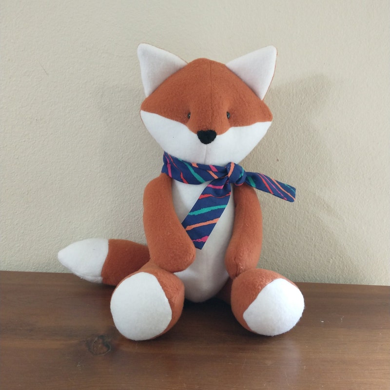 Stuffed Fox - Etsy
