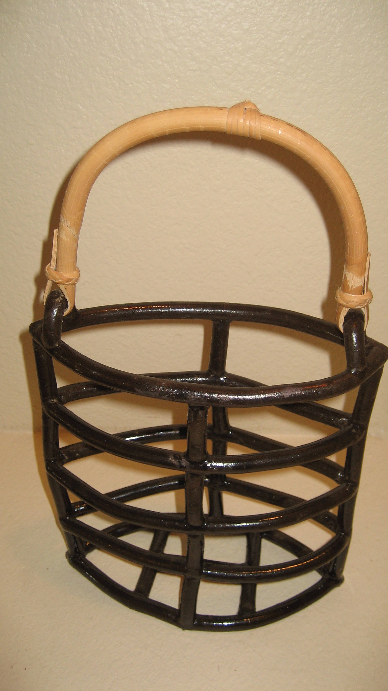 Hand Built Pottery Open Basket