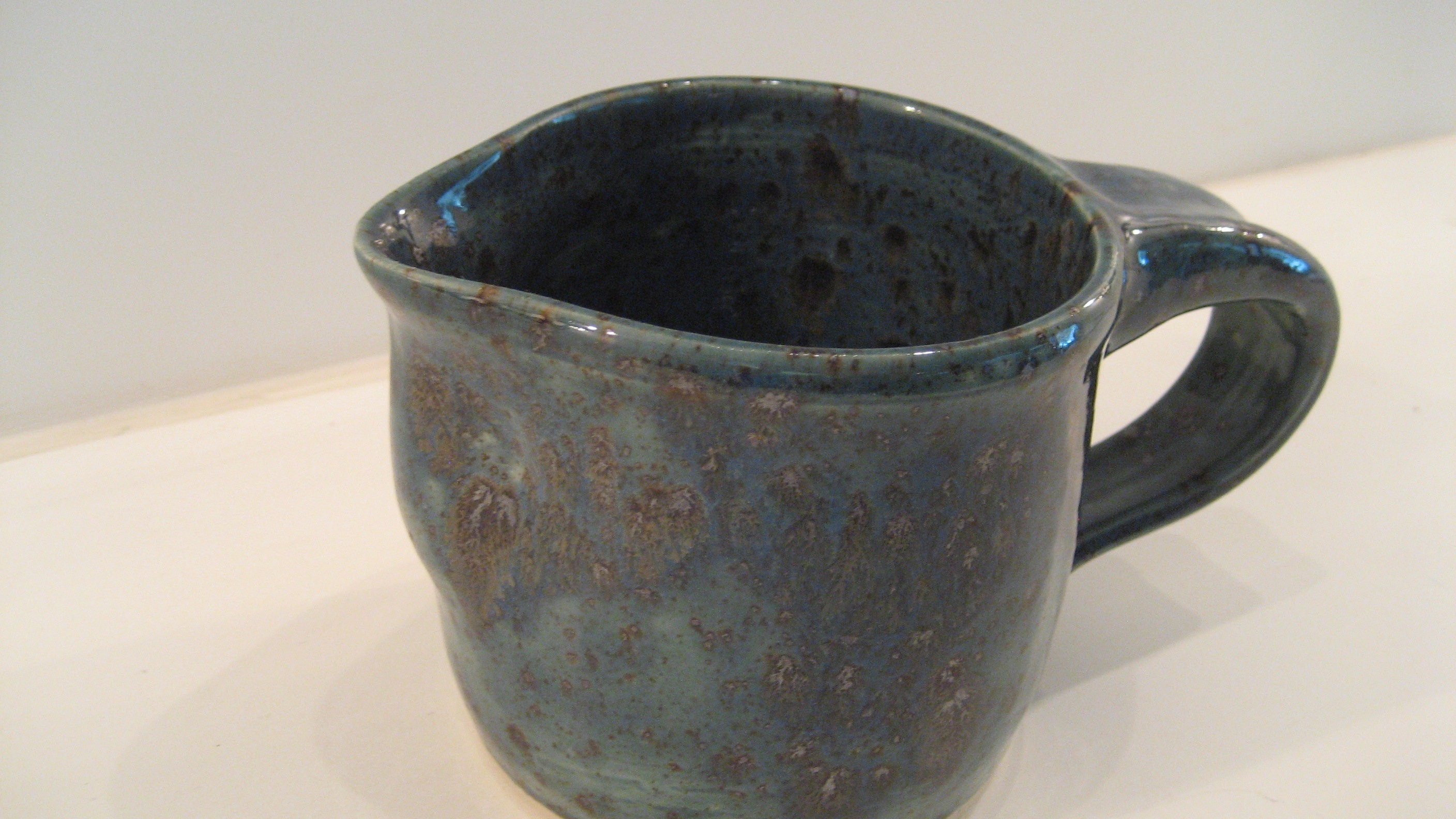 Wheel Thrown Pottery Pitcher/Creamer