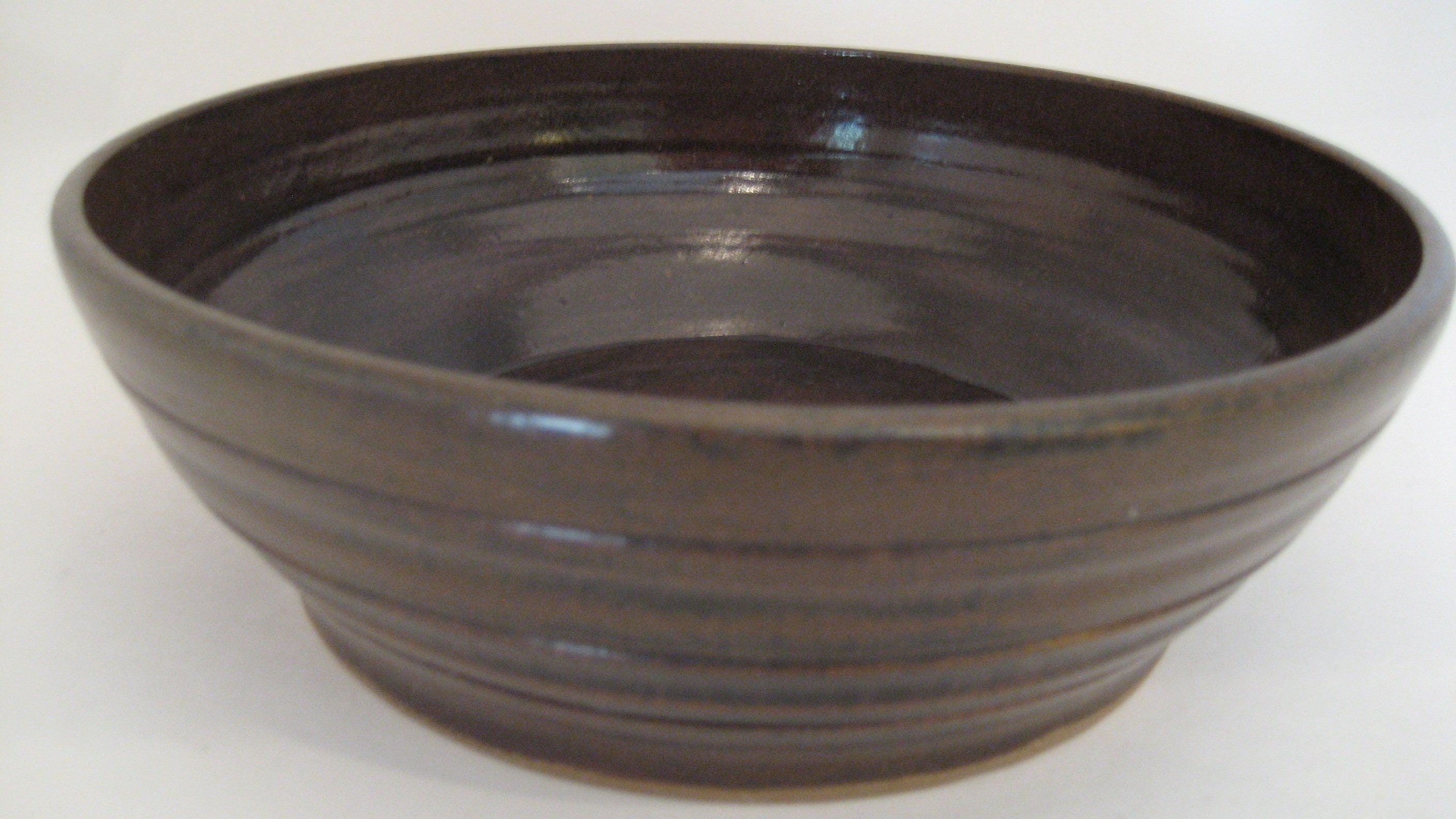 Wheel Thrown Large Pottery Bowl