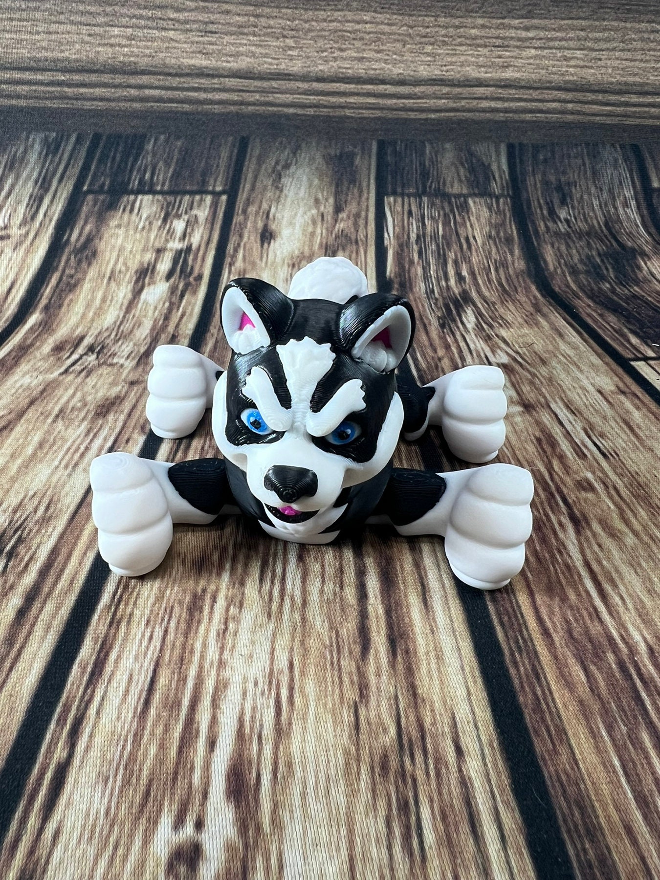 3D Printed Flexi Articulated Husky Multiple Color Choices - Etsy