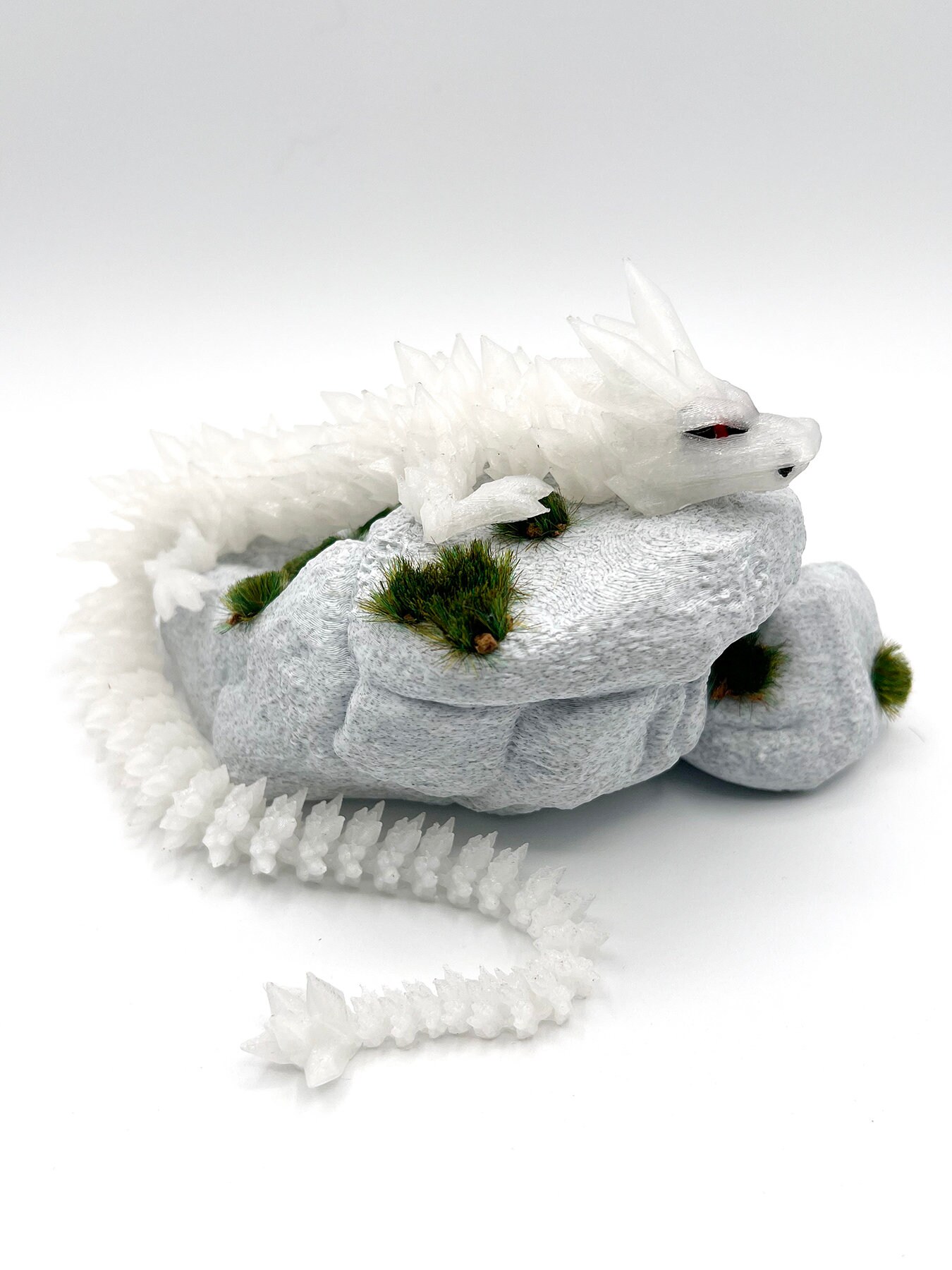 3D Printed 16 Crystal Dragon Multi Color Options Cinderwing Authorized ...