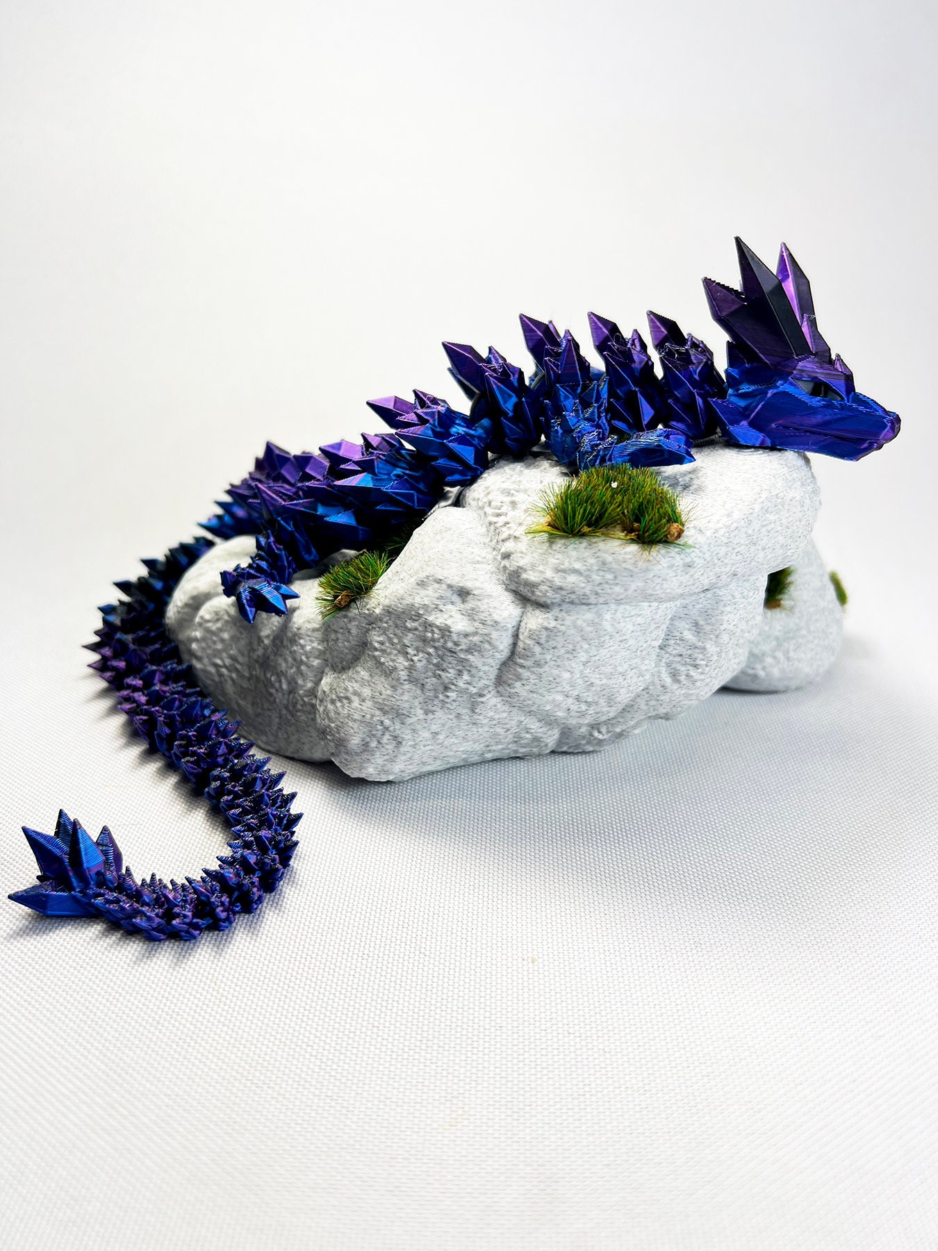 3D Printed 16" Crystal Dragon Color Shifts - Cinderwing Authorized ...