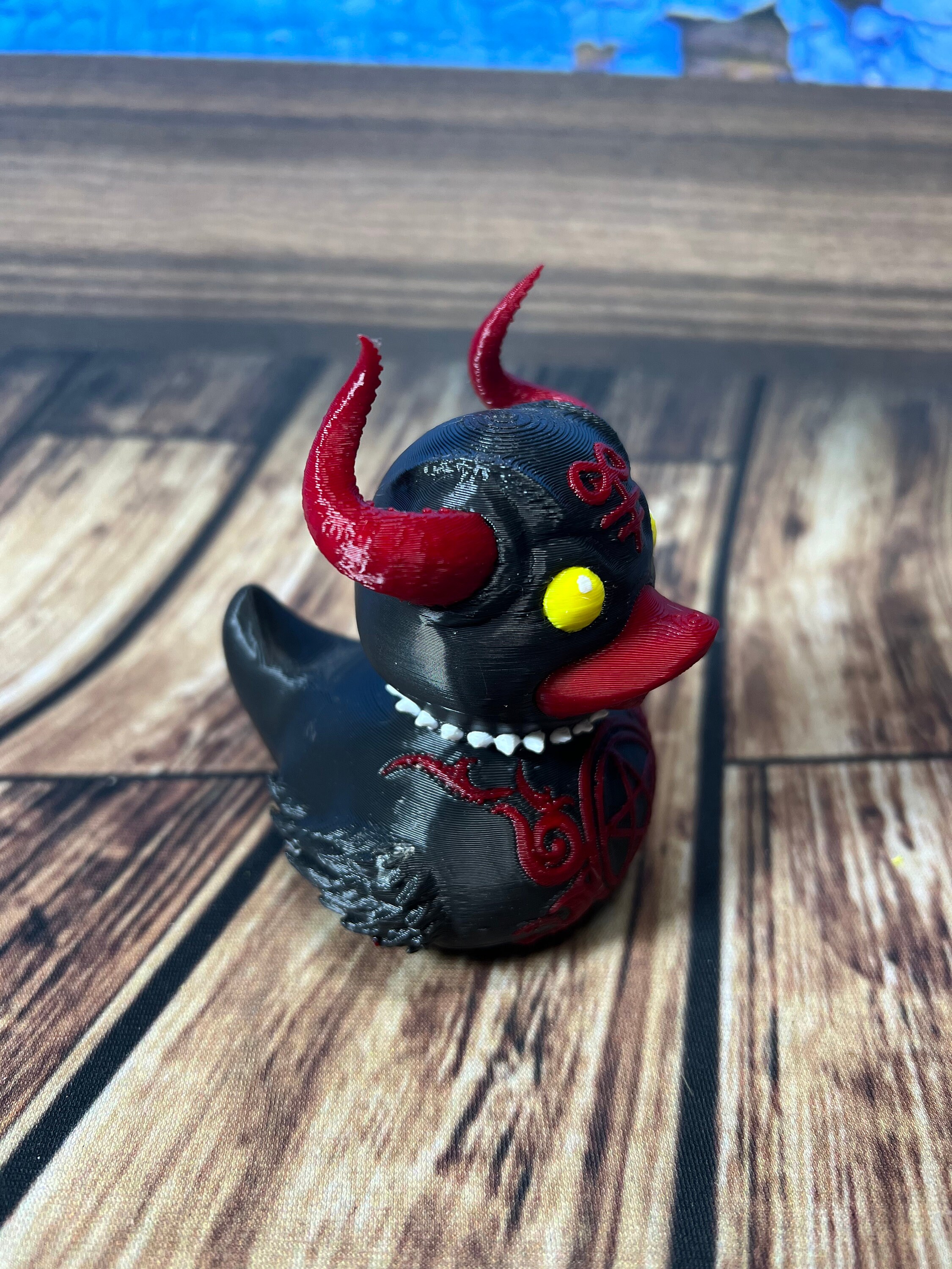 3D Printed Ducks Goth Darkside Jeep Beast Duck Anarchy - Etsy