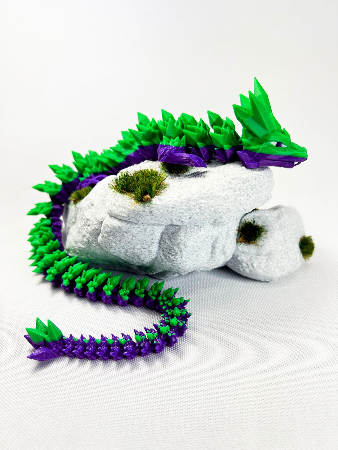 3D Printed 16 Crystal Dragon Multi Color Options Cinderwing Authorized ...