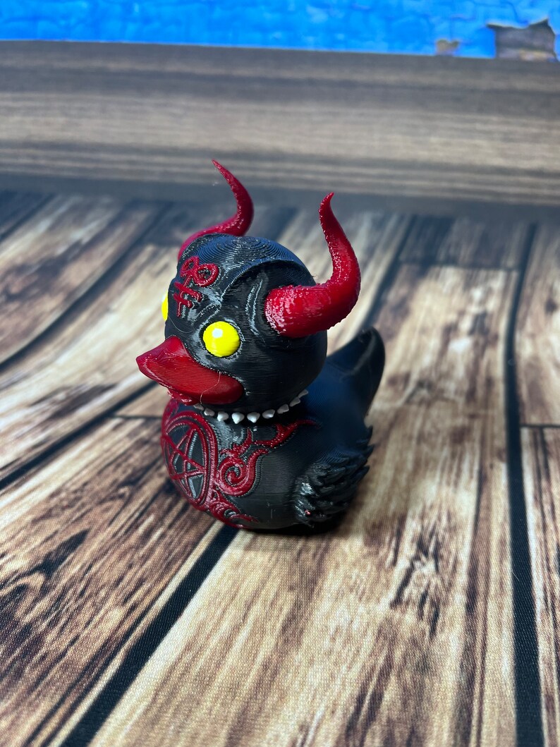 3D Printed Ducks Goth Darkside Jeep Beast Duck Anarchy - Etsy
