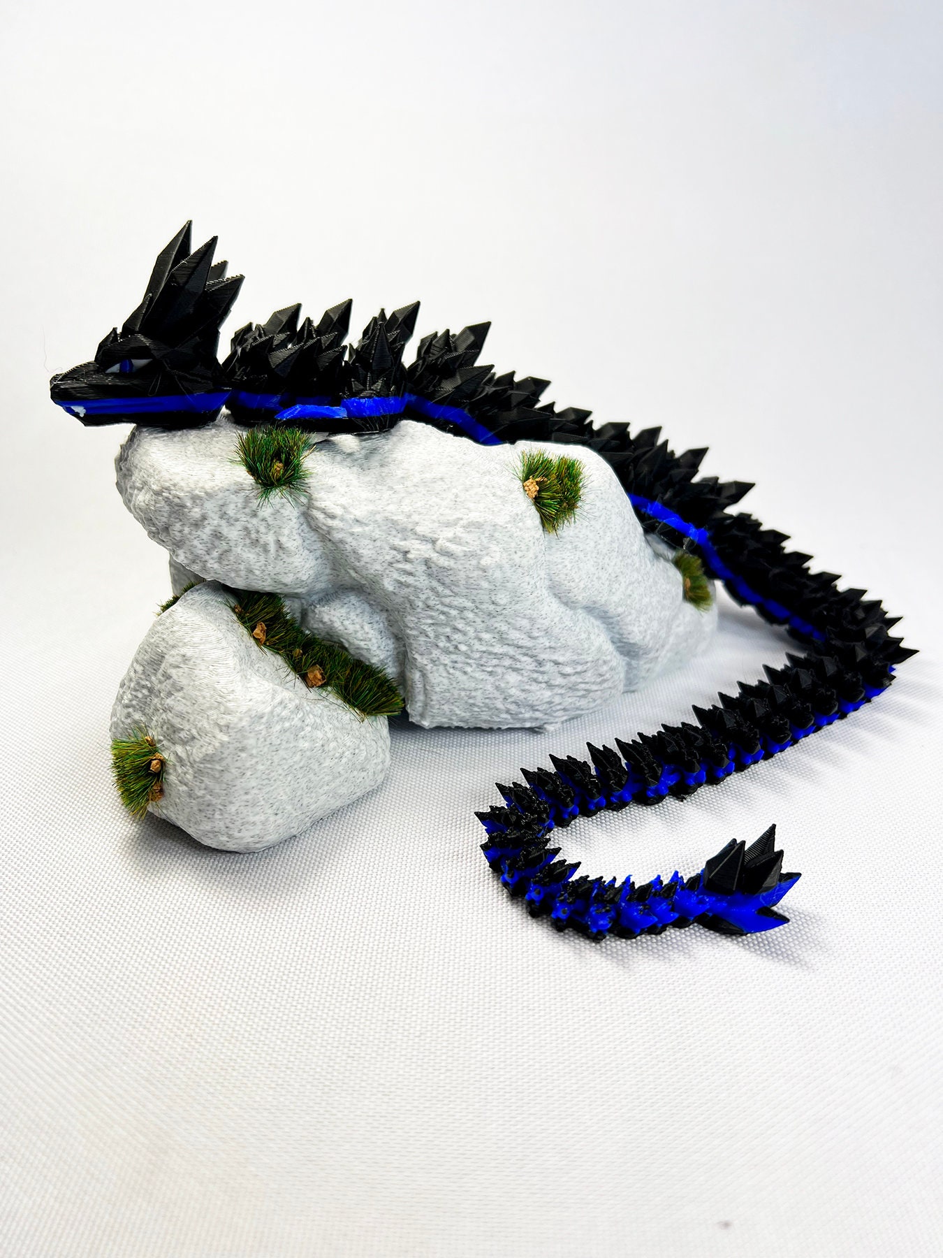 3D Printed 16 Crystal Dragon Multi Color Options Cinderwing Authorized ...