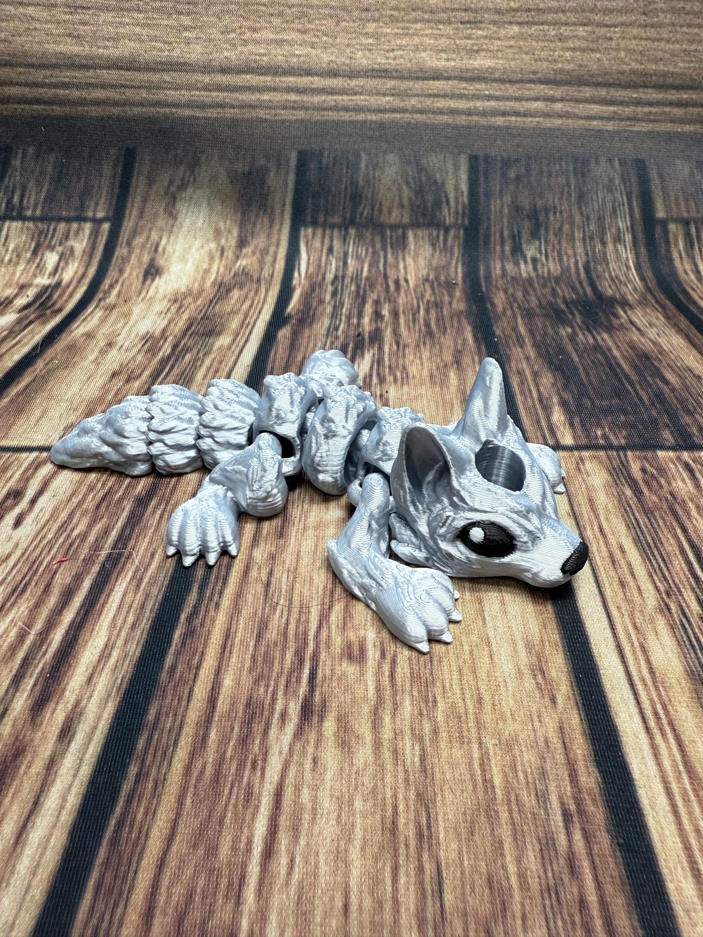 3D Printed Wolf Dragon Tumbler Straw Topper for 10mm Straws Multi Color ...