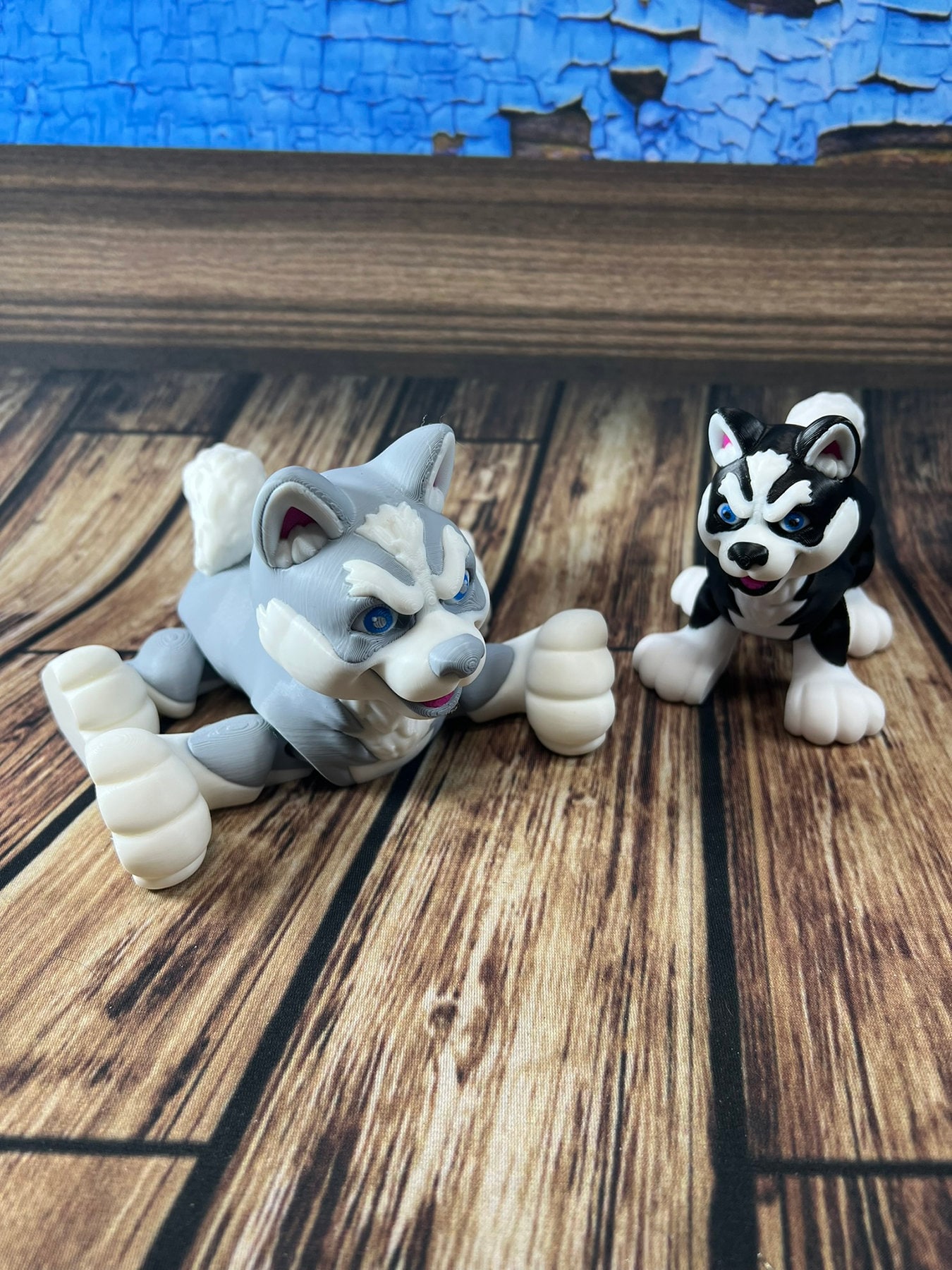 3D Printed Flexi Articulated Husky Multiple Color Choices - Etsy