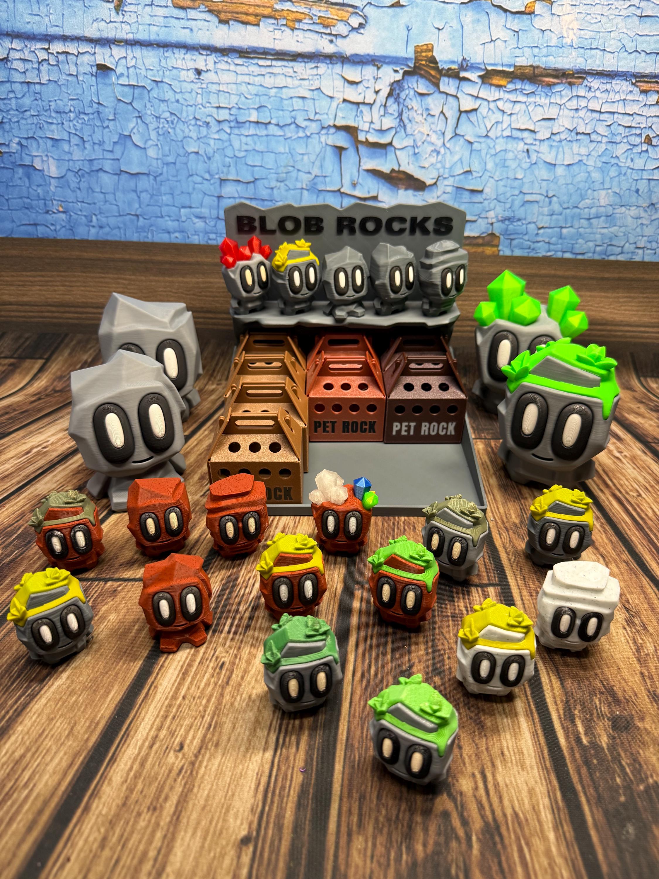 3d Printed Pet Rocks Are Here Classic for Sure Multiple Styles & Colors ...