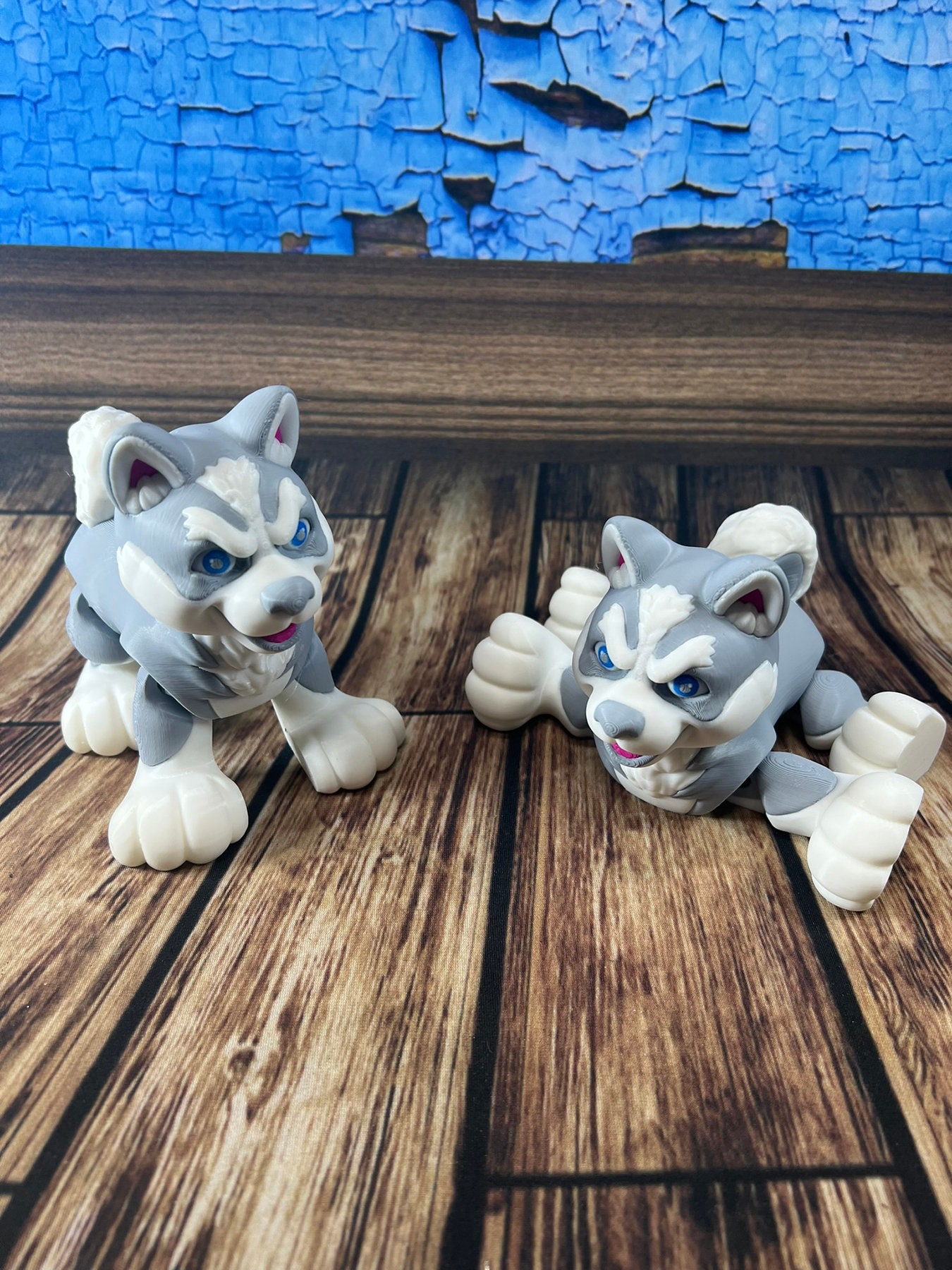 3D Printed Flexi Articulated Husky Multiple Color Choices - Etsy