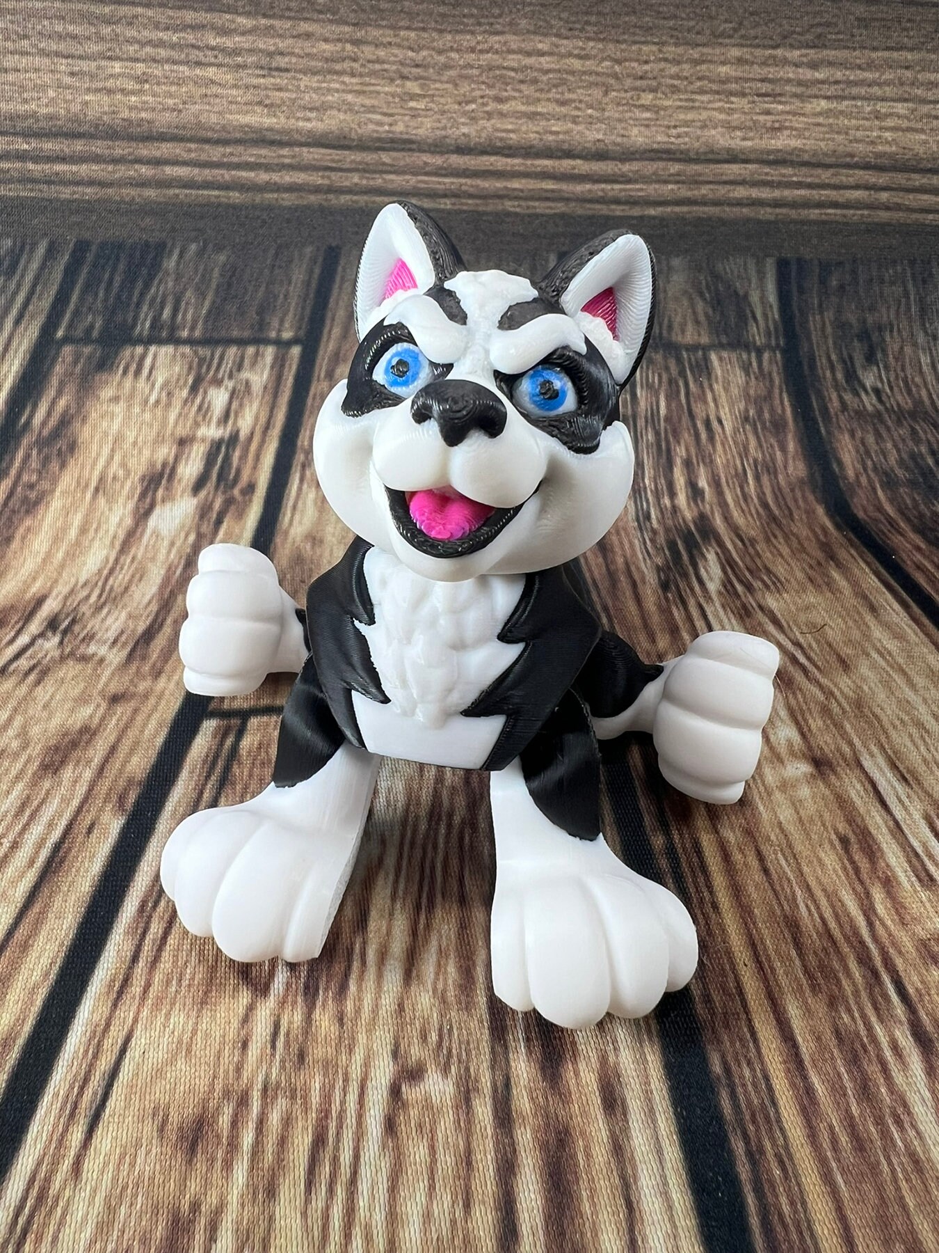 3D Printed Flexi Articulated Husky Multiple Color Choices - Etsy