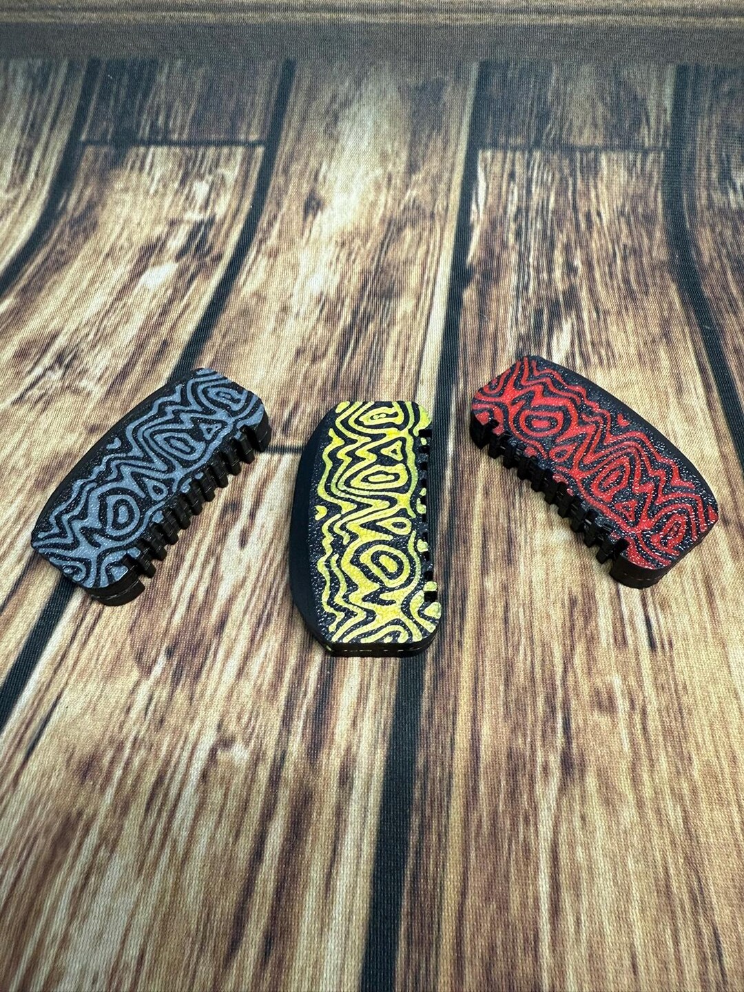 Damascus Blade Magnetic Fidgets - 3D Printed Magnetic Fidgets / Game ...