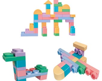 Victorian toy blocks antique building blocks toy with box