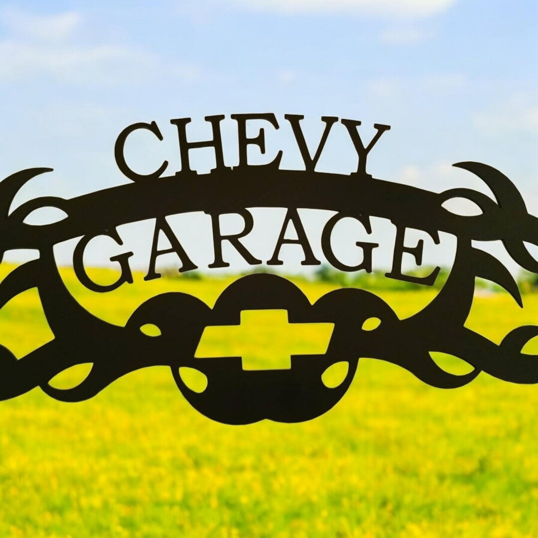Chevy Garage Sign - Etsy
