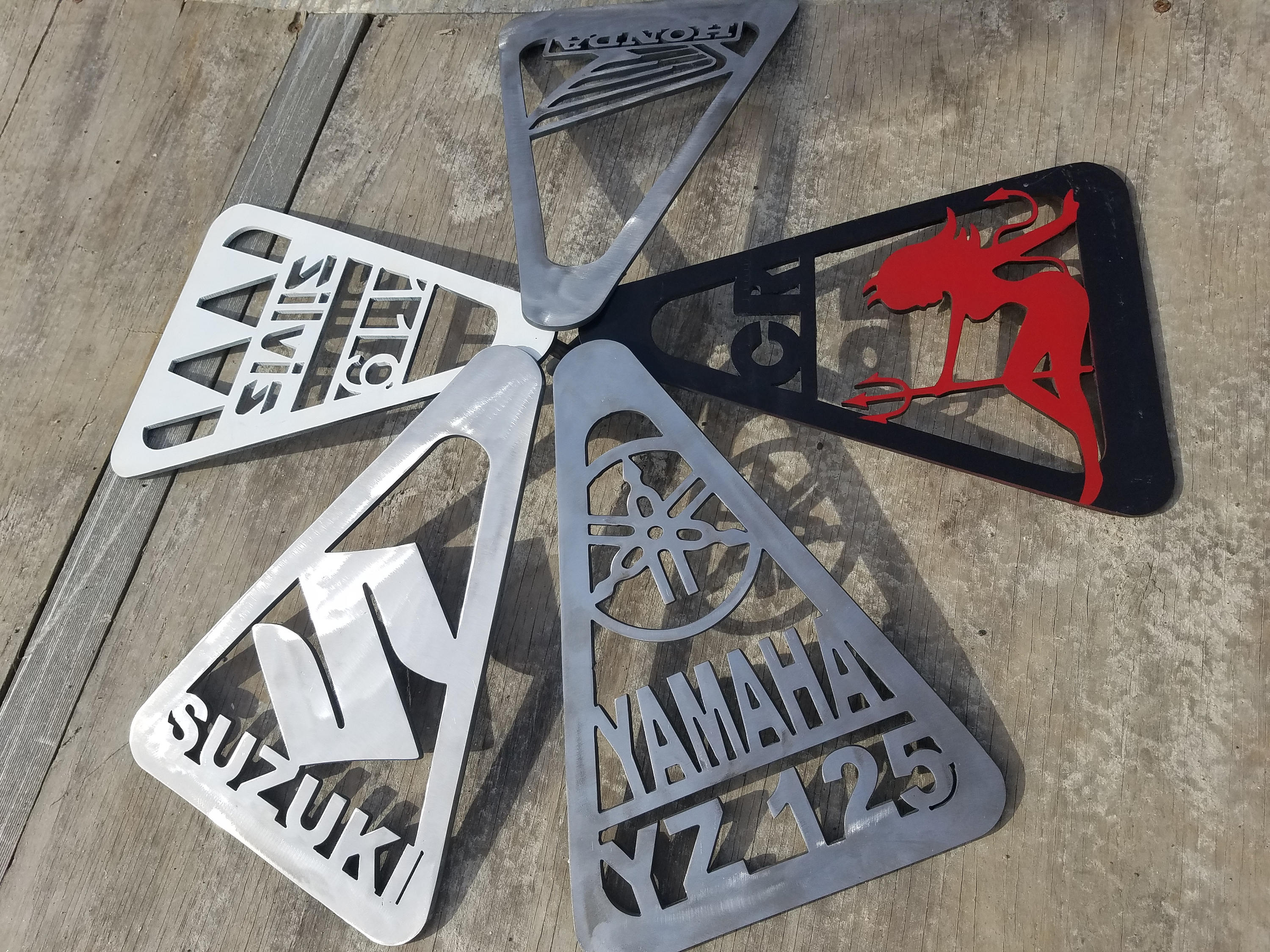 Yamaha Dirt Bike Triangle Stand - Etsy