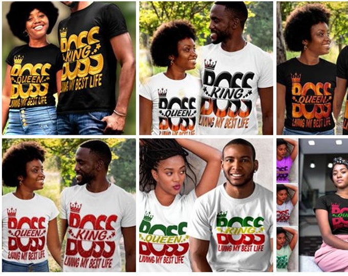 BOSS KING and QUEEN Crown Drip Splash Svg and Png Bundle Best Deal ...