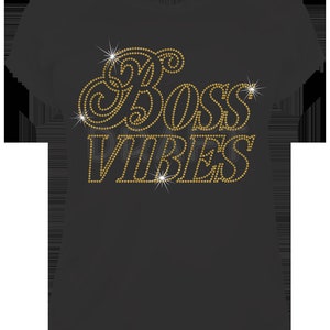 BOSS VIBES Svg and Png Faux Rhinestones - Etsy