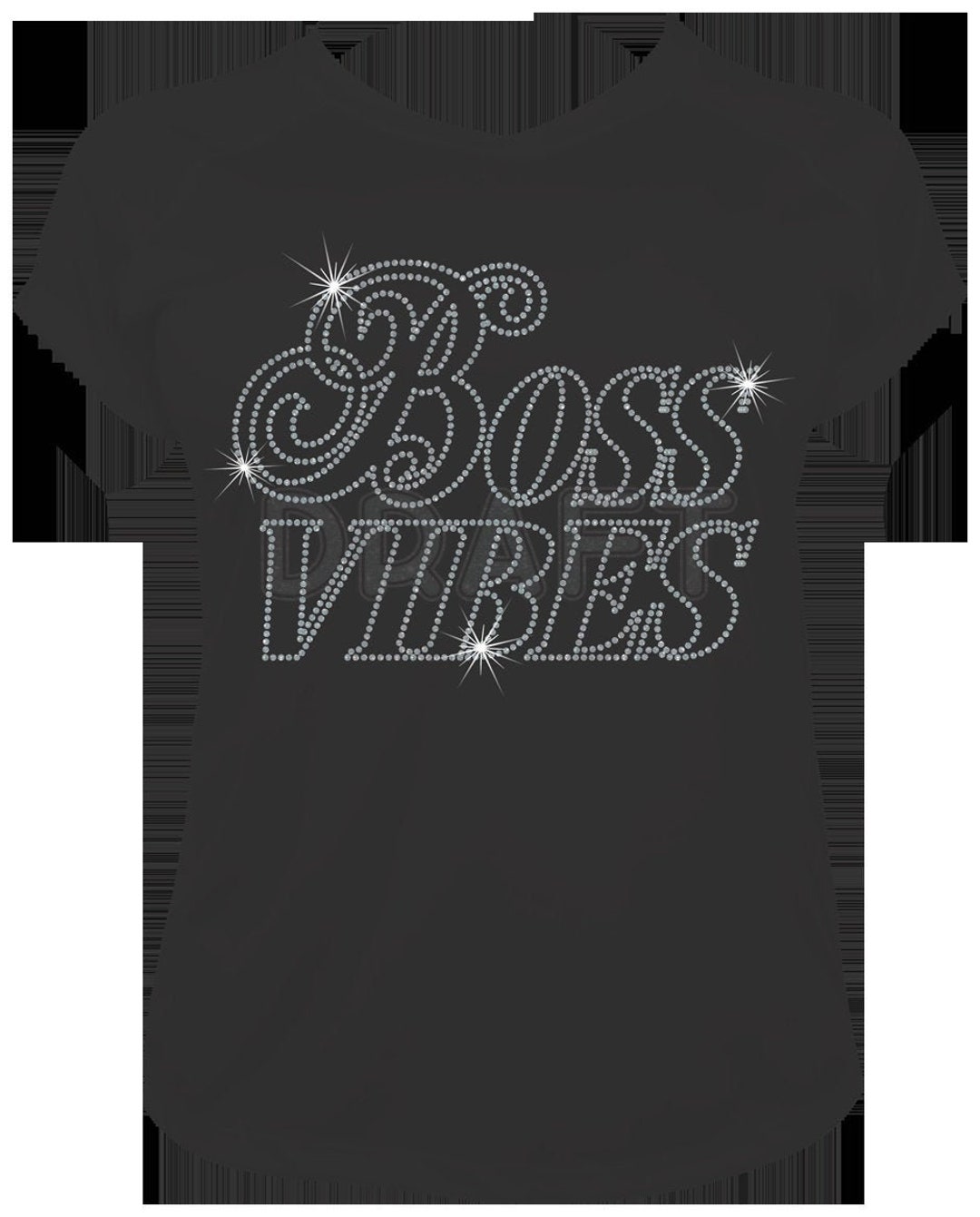BOSS VIBES Svg and Png Faux Rhinestones - Etsy