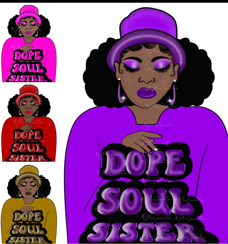 DOPE SOUL SISTER Png Bundle Perfect for You or Dye Sublimation - Etsy