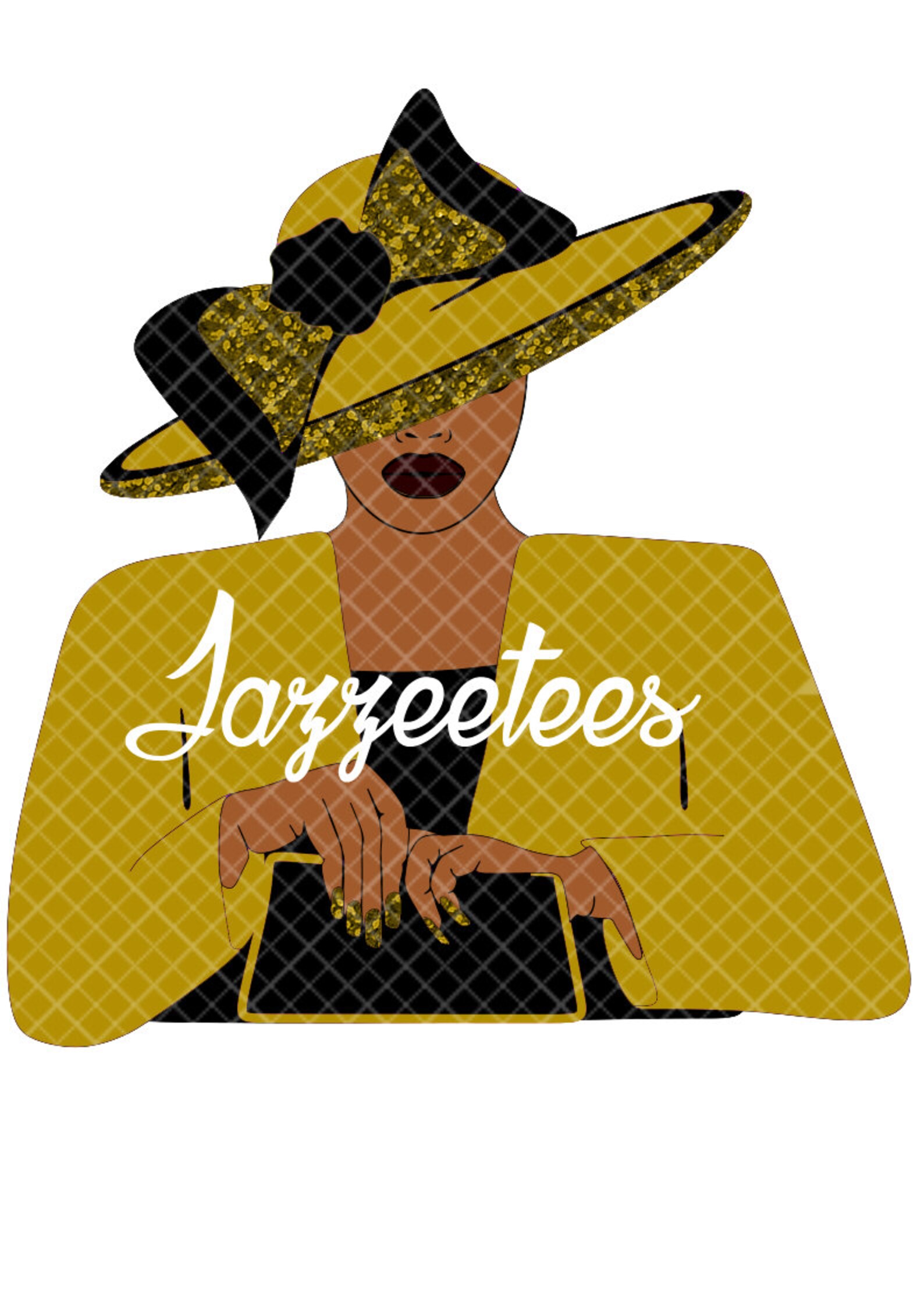 HAT CHURCH LADY Svg and Png Bundle Files ~ African American Full of Melanin