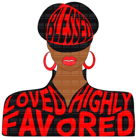 BLESSED LOVED Highly FAVORED Bundle of 14 Png and 1 Main Svg - Etsy