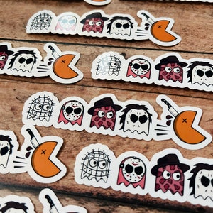 Pac-man Pac-man Sticker Waterproof Sticker Hydroflask - Etsy