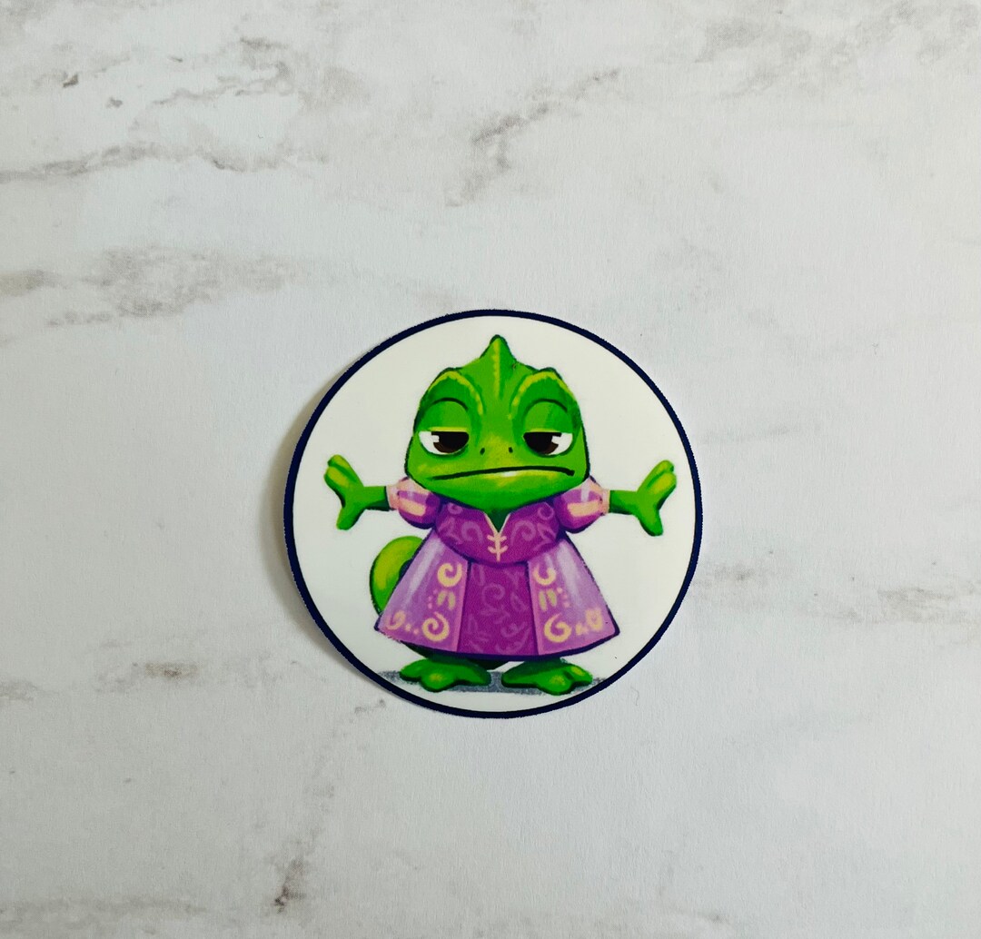Rapunzel, Pascal, Laptop Sticker, Waterproof Sticker, Best Seller ...