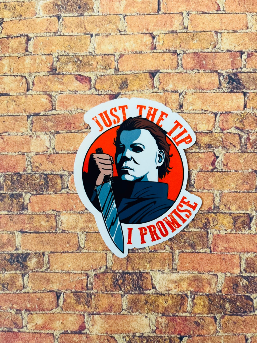 Michael Myers Sticker: Funny Halloween Waterproof Vinyl Decal - Etsy