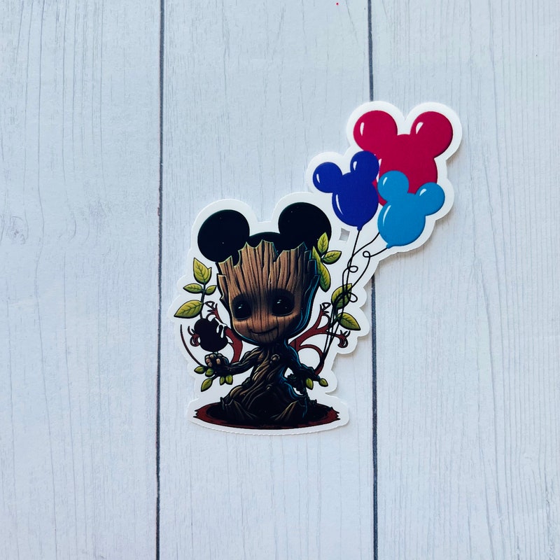 Groot Laptop Sticker - Etsy