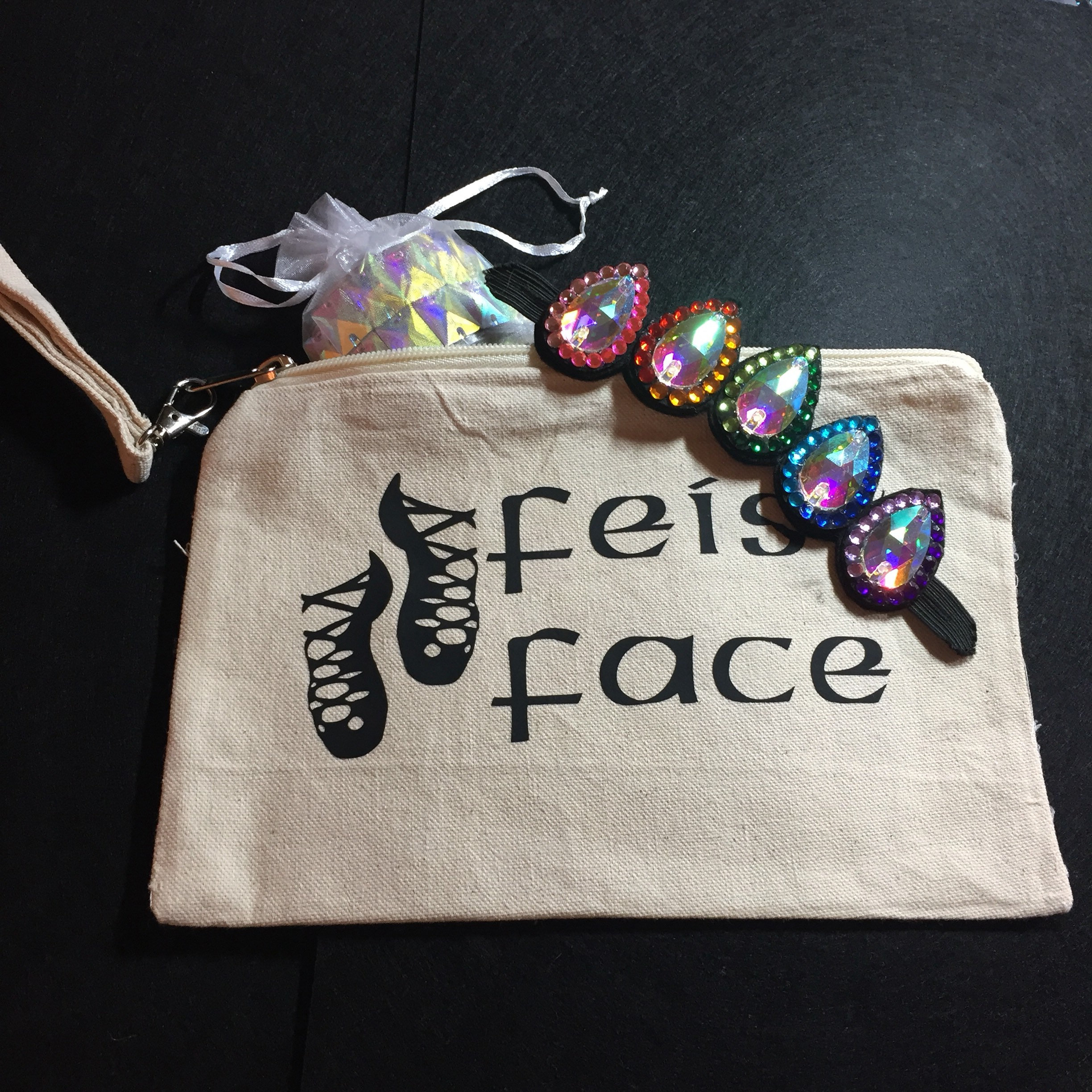 Irish Dance Makeup Bag Irish Dance Gift Feis Face - Etsy