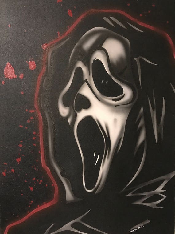 Ghostface Splatter - Etsy
