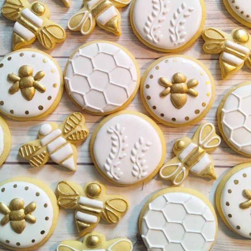 Bee Cookies - Etsy