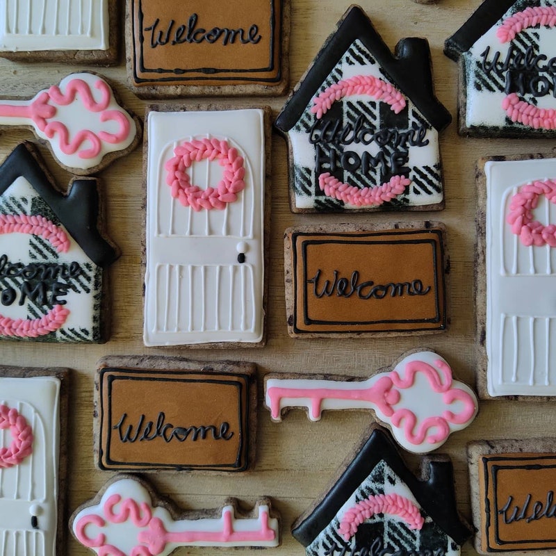 New Home Cookies - Etsy