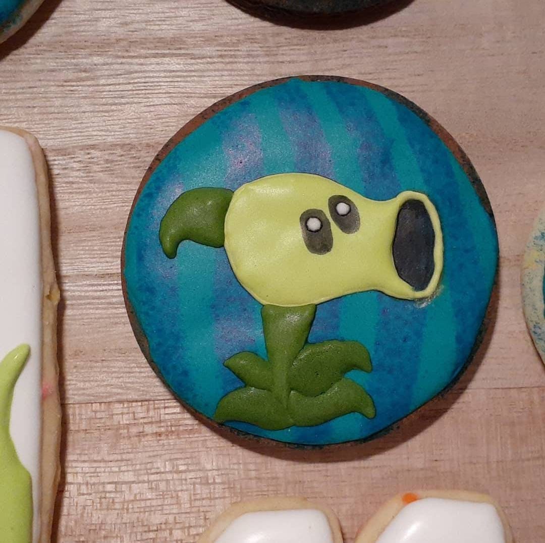 Plants Vs. Zombies Birthday Cookies - Etsy