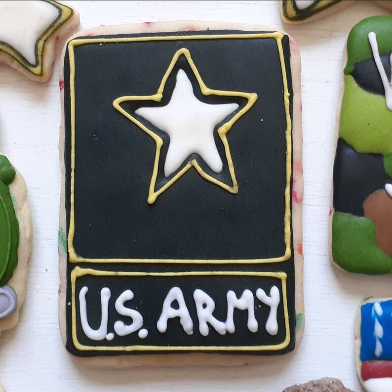 Military/army Cookies - Etsy