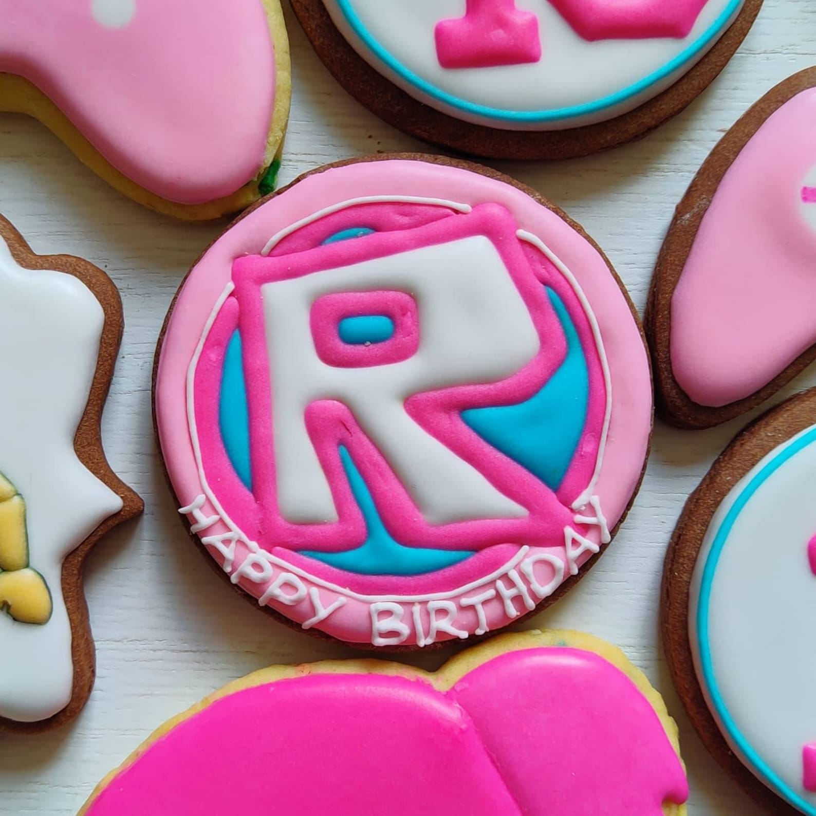 Roblox Girl Birthday Cookies set 2 - Etsy