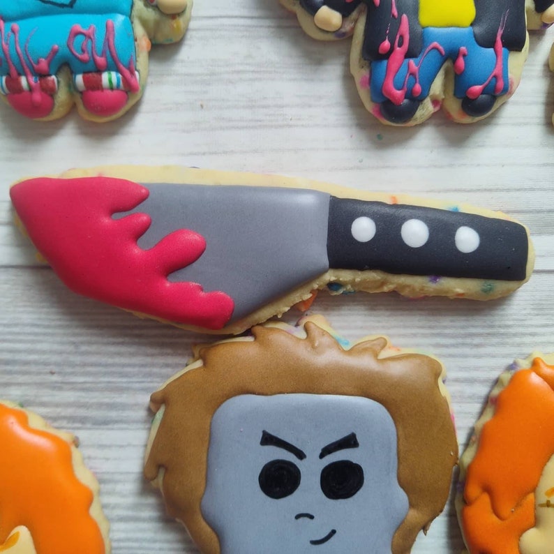 Horror Movie Character set 2 Cookies - Etsy