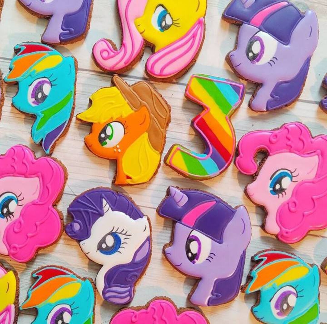 My Little Pony Cookies - Etsy